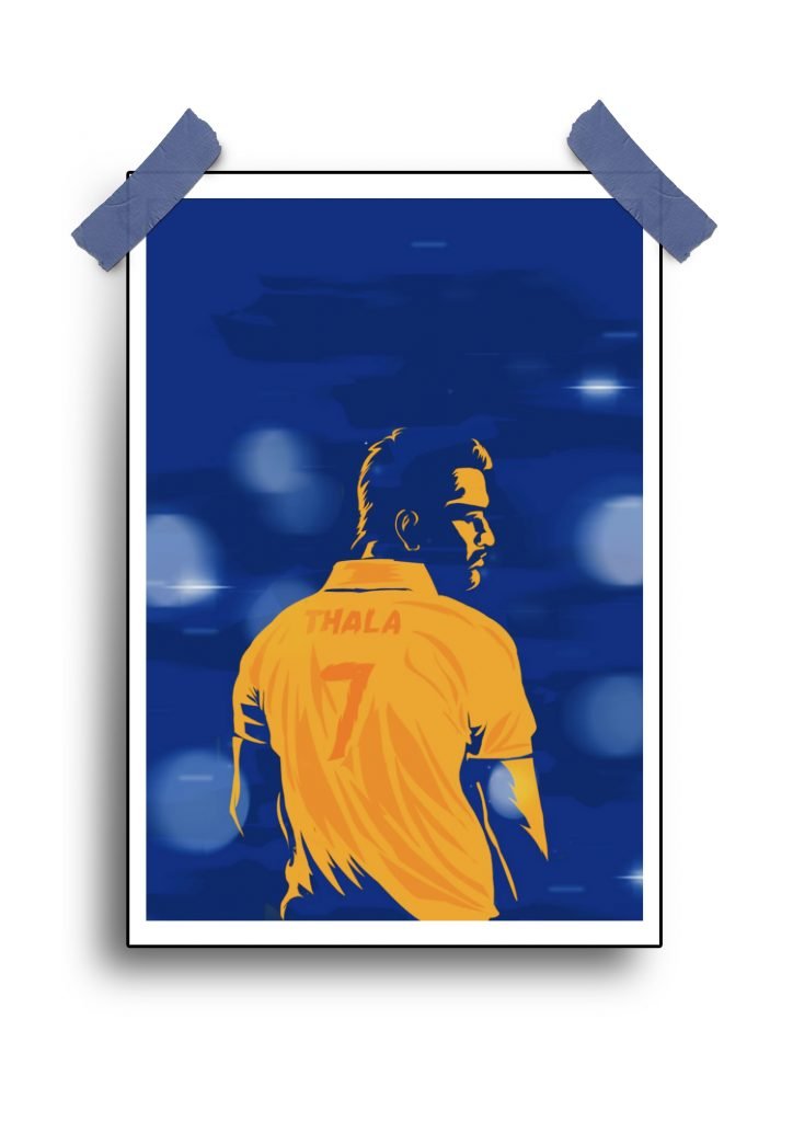 Best MS Dhoni Movie Poster - Qty 1 | PrintItNice