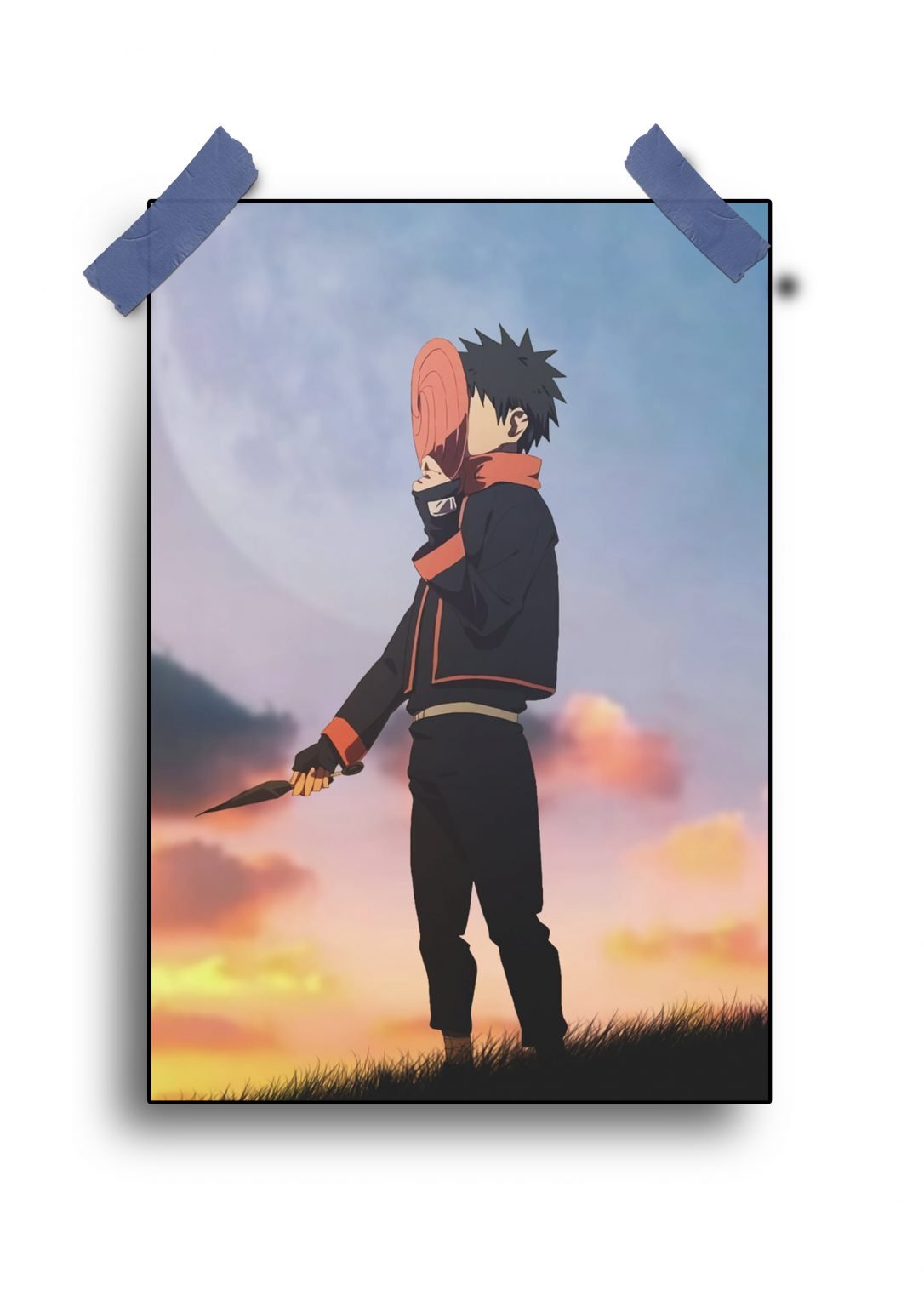 Obito Anime Poster - 12x18 Inches - Glossy & Matte • PrintItNice